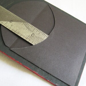Rustic Journal, Artist Book, Black Drawing Sketchbook, Red Green Black ...