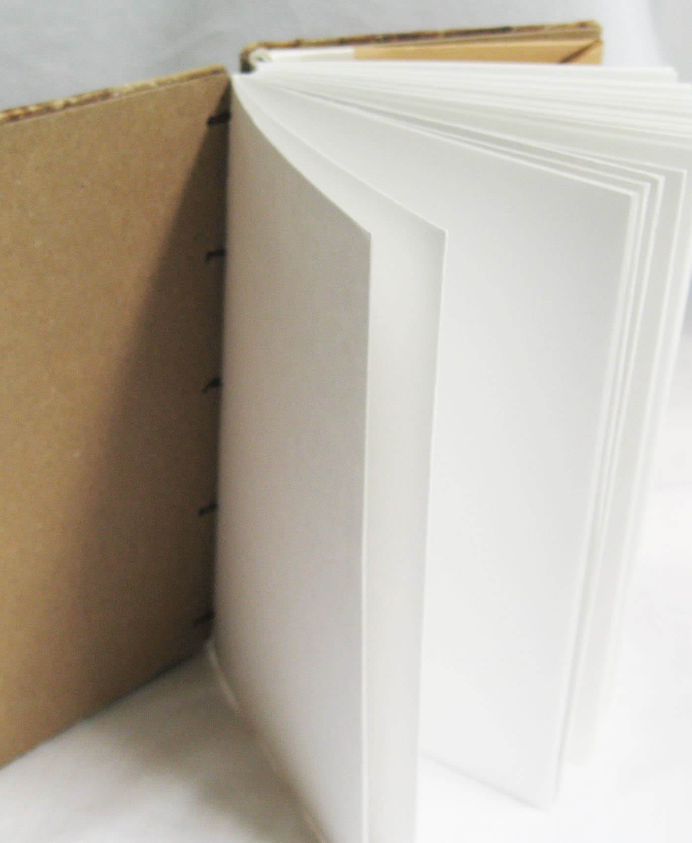 Small Plain Paper Journal, Blank Book, Handmade Diary, Tea Stain ...