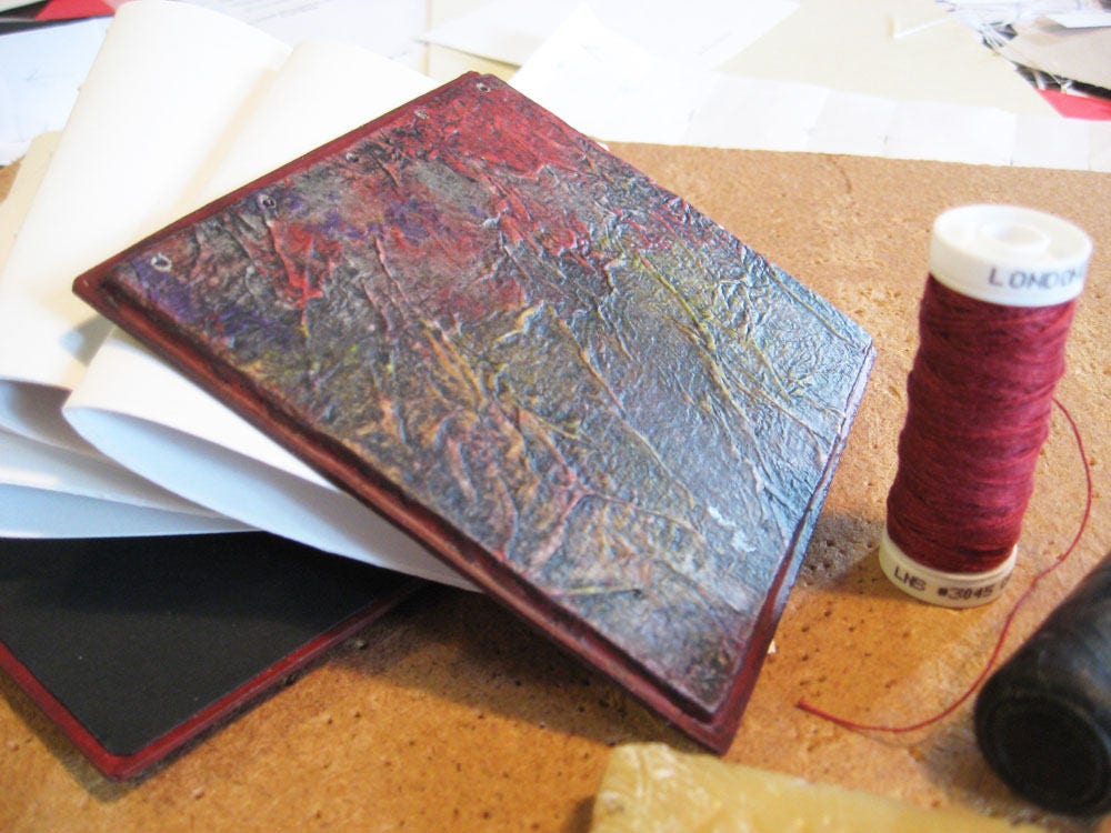 Small journal jewel tone textured cover journal unlined - Etsy.de