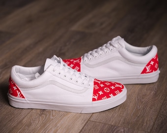 Louis vuitton vans | Etsy