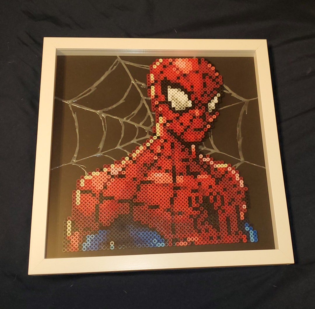 Spiderman Shadow Box - Etsy