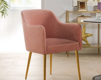 Pink Blush Chair - Etsy