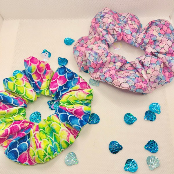 Mermaid Scrunchie - Etsy