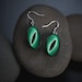 Jade Green Paper Quilling Earrings Summer Boho Dangle Earrings Paper ...