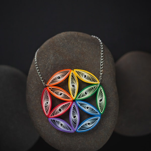 Quilling Pendant - Etsy