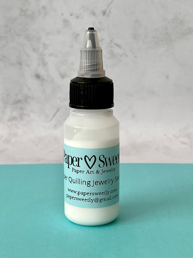 Paper Quilling Jewelry Sealant - Matte Finish, Sturdy (1oz) - Etsy