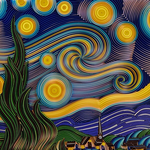 Paper Quilled Art - Etsy