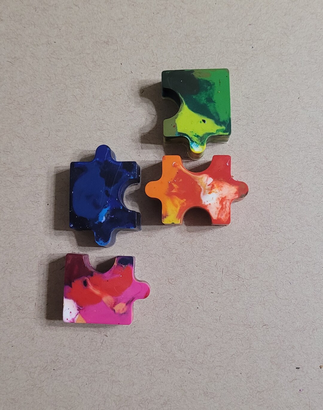 Custom Crayon Puzzle Pieces, Stocking Stuffer - Etsy
