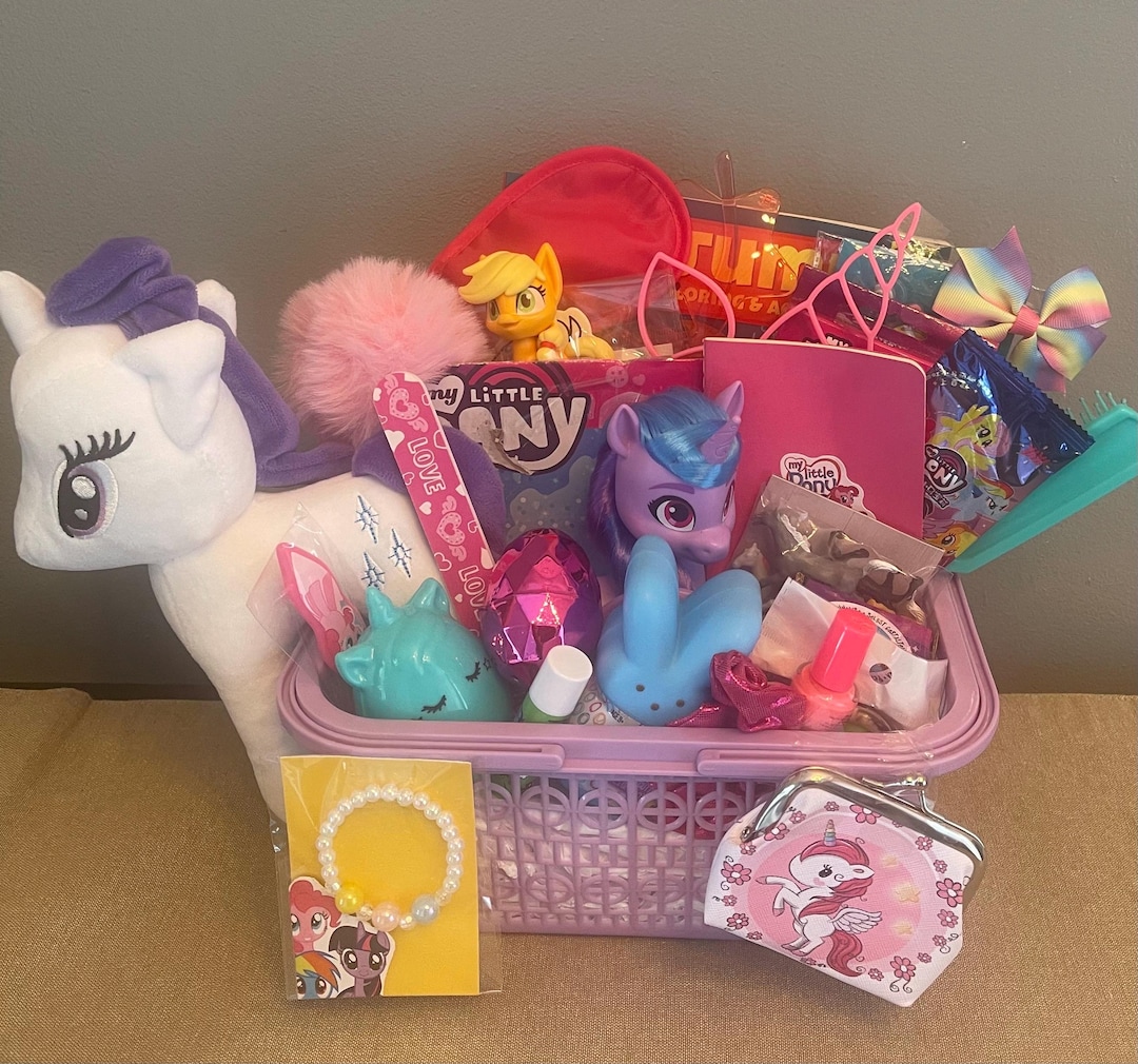 My Little Pony Deluxe Easte Gift Baskets (filled) - Etsy