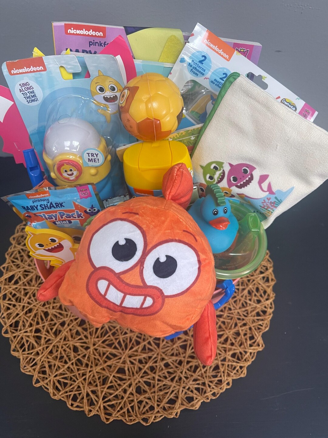 Deluxe Character Preschooler Baby Shark Easter Basket - Pre-filled - Etsy