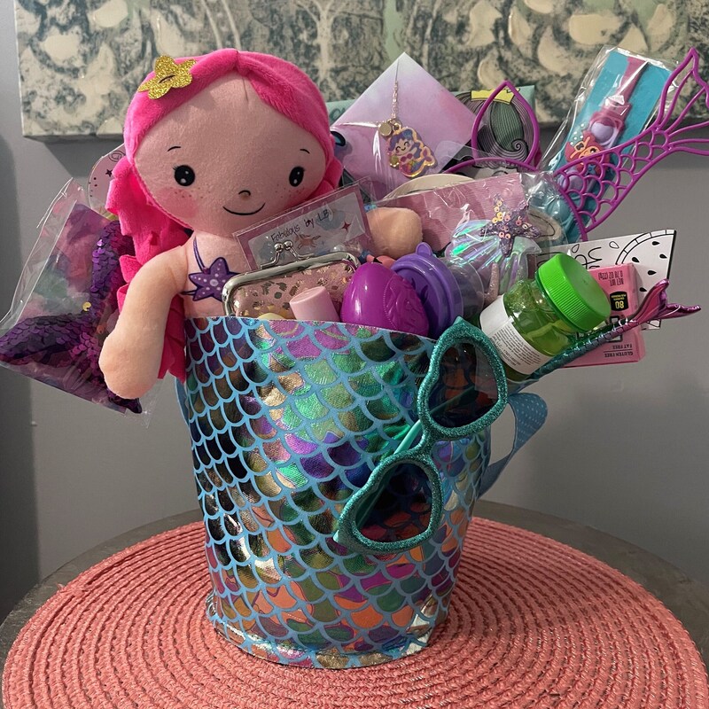 Mermaid Basket - Etsy