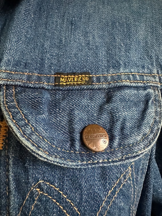 1970s Maverick denim jacket - Gem