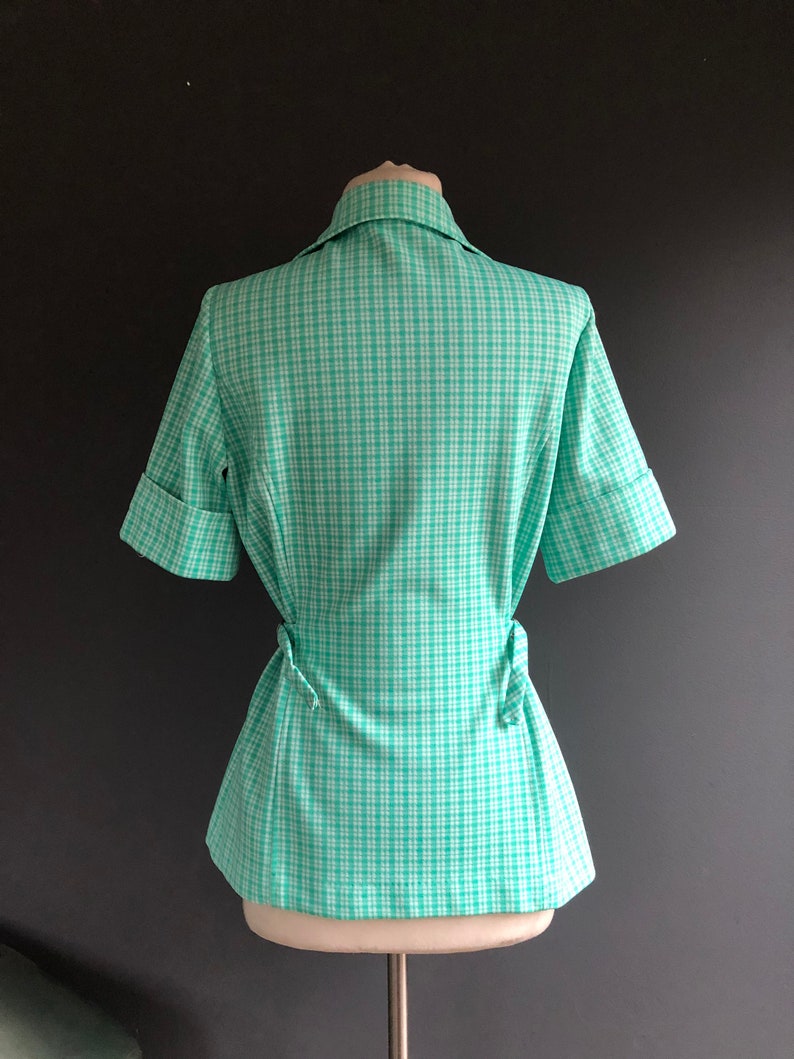 Early 1970s Checkers Top - Etsy