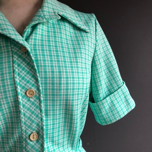 Early 1970s Checkers Top - Etsy