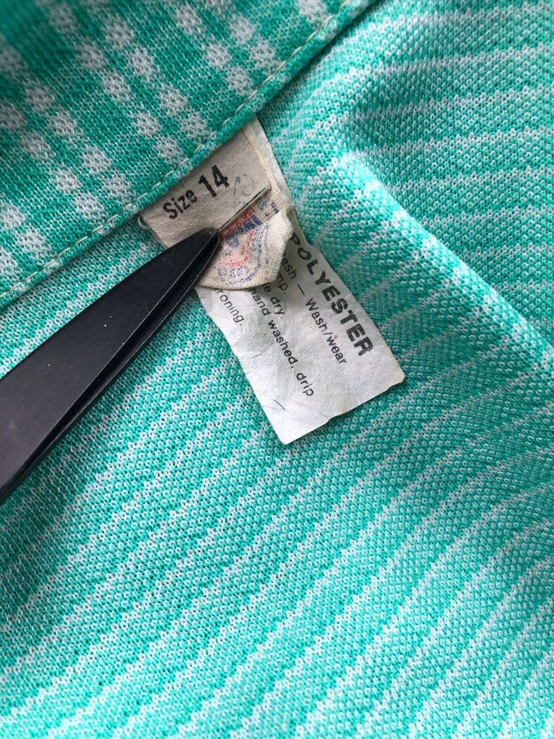 Early 1970s Checkers Top - Etsy