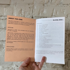 Use Your Creative Work for Mutual Aid and Community Strengthening Zine ...