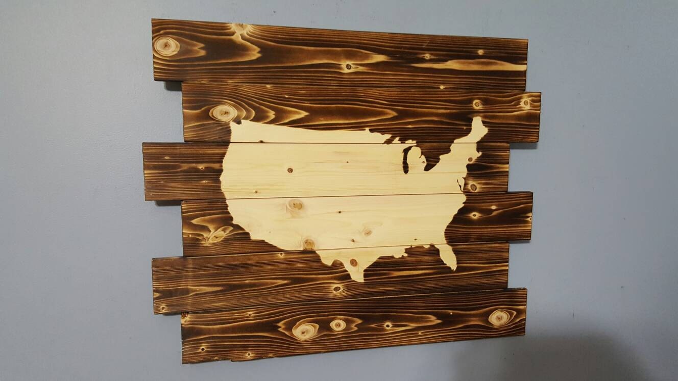 United States of America Wall Art USA American Flag United | Etsy