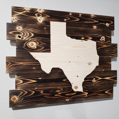 Houston Wall Sign City Skyline Wall Decor Texas Wall Art - Etsy