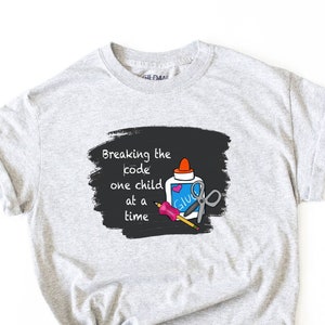 Breaking the Code One Child at a Time Png, Sublimation, Digital ...