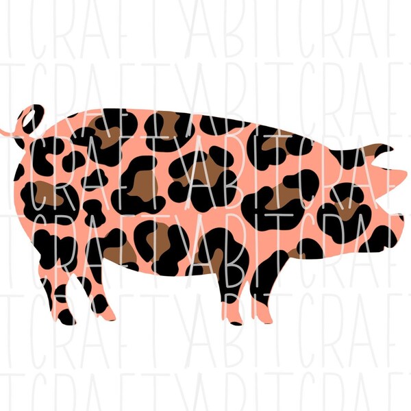 Pig Clip Art - Etsy