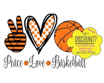 Peace Love Softball SVG PNG Sublimation Digital Download | Etsy