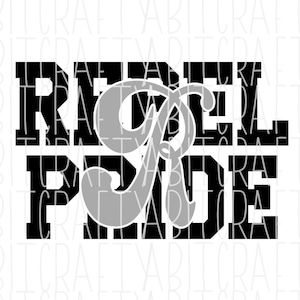 Rebel Mascot Svg, Png/mascot/digital Download/sublimation/cricut ...