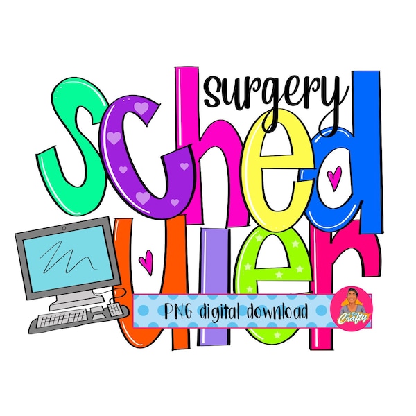 Surgery Scheduler Png - Etsy