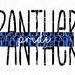 Panther Pride/panthers/back to School/teacher/principal/para Mascot Svg ...