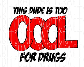 No to Drugs/drug Free Png Sublimation Digital Download | Etsy