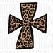 Leopard Cross Svg, Png, Sublimation, Digital Download, Cricut ...