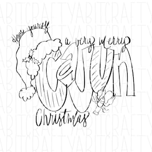Merry Cajun Christmas Cuttable/south/southern Christmas/louisiana/cajun ...