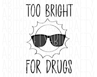 No to Drugs/drug Free Png Sublimation Digital Download | Etsy