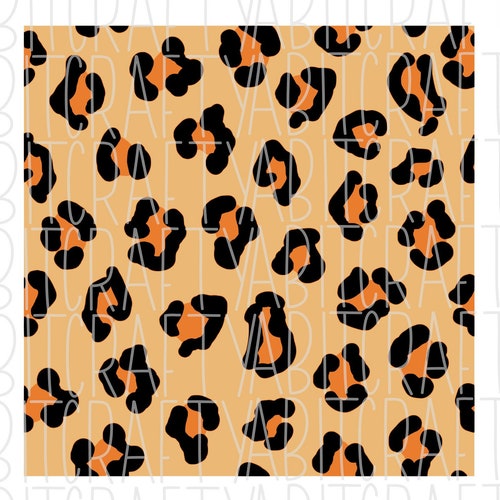 Leopard Frame SVG PNG Sublimation Digital Download Cricut - Etsy