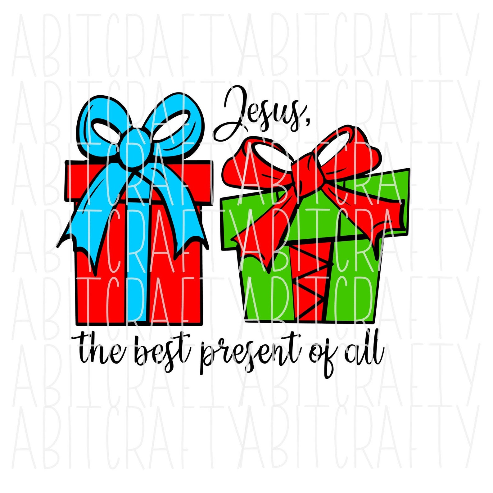 Jesus the Best Present/gift From Above/greatest Gift/jesus - Etsy