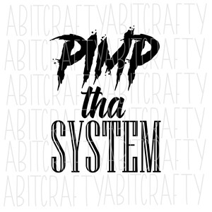 PIMP Svg Png Sublimation Digital Download Cricut - Etsy
