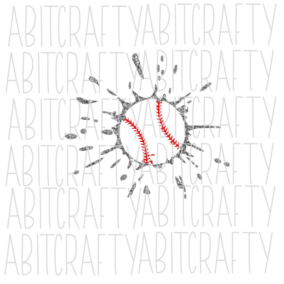 Paint Splash Baseball Svg, Png, Sublimation, Digital Download, Cricut ...
