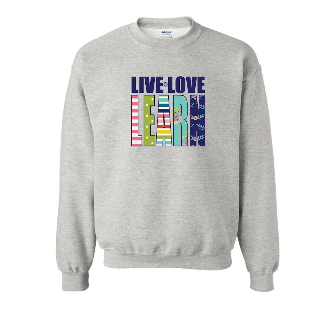 Live, Love, Learn Png/sublimation/digital Download, Cricut, Silhouette ...