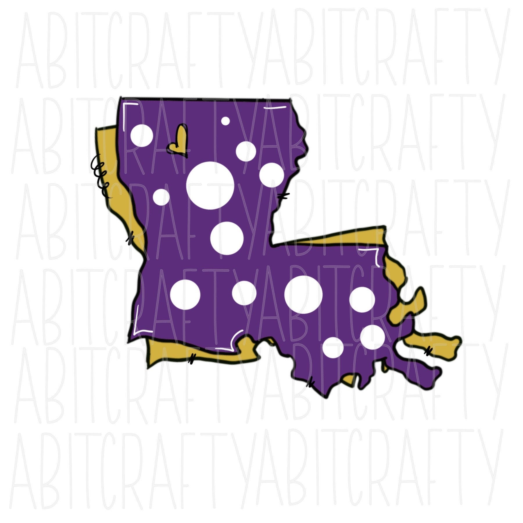 Louisiana Drawing png sublimation digital download hand | Etsy