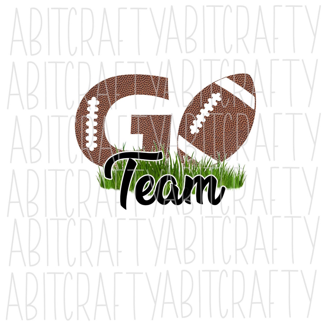 Go Team Football Png/jpeg/sublimation/digital Download - Etsy