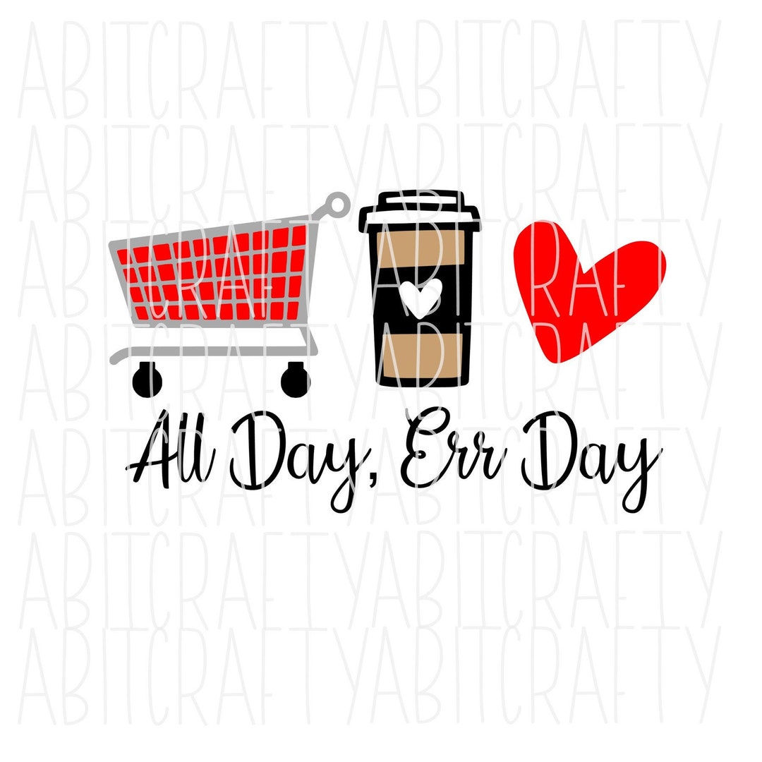 Shopping Design SVG, PNG, Sublimation, Digital Download, Cricut ...