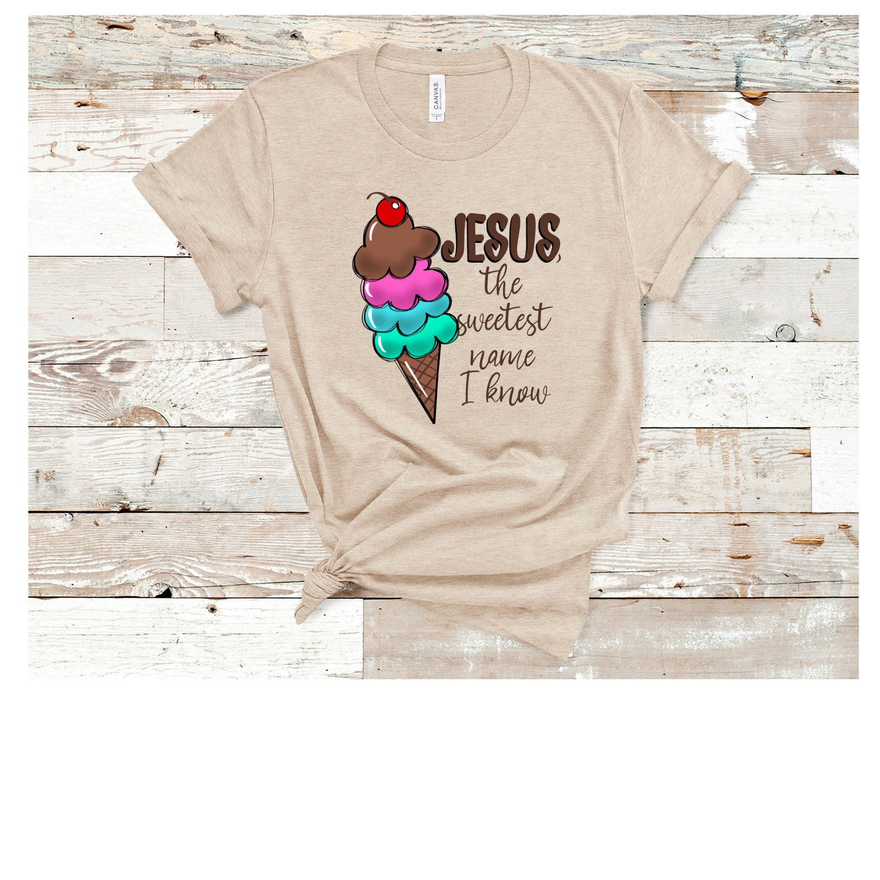 Jesus/ice Cream Png Sublimation Digital Download Hand Drawn | Etsy