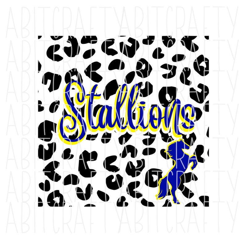 Cheetah Stallions Svg/png/sublimation, Digital Download - Etsy