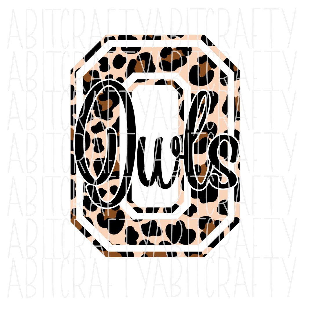 Leopard Owls Png/mascot/digital Download/sublimation - Etsy