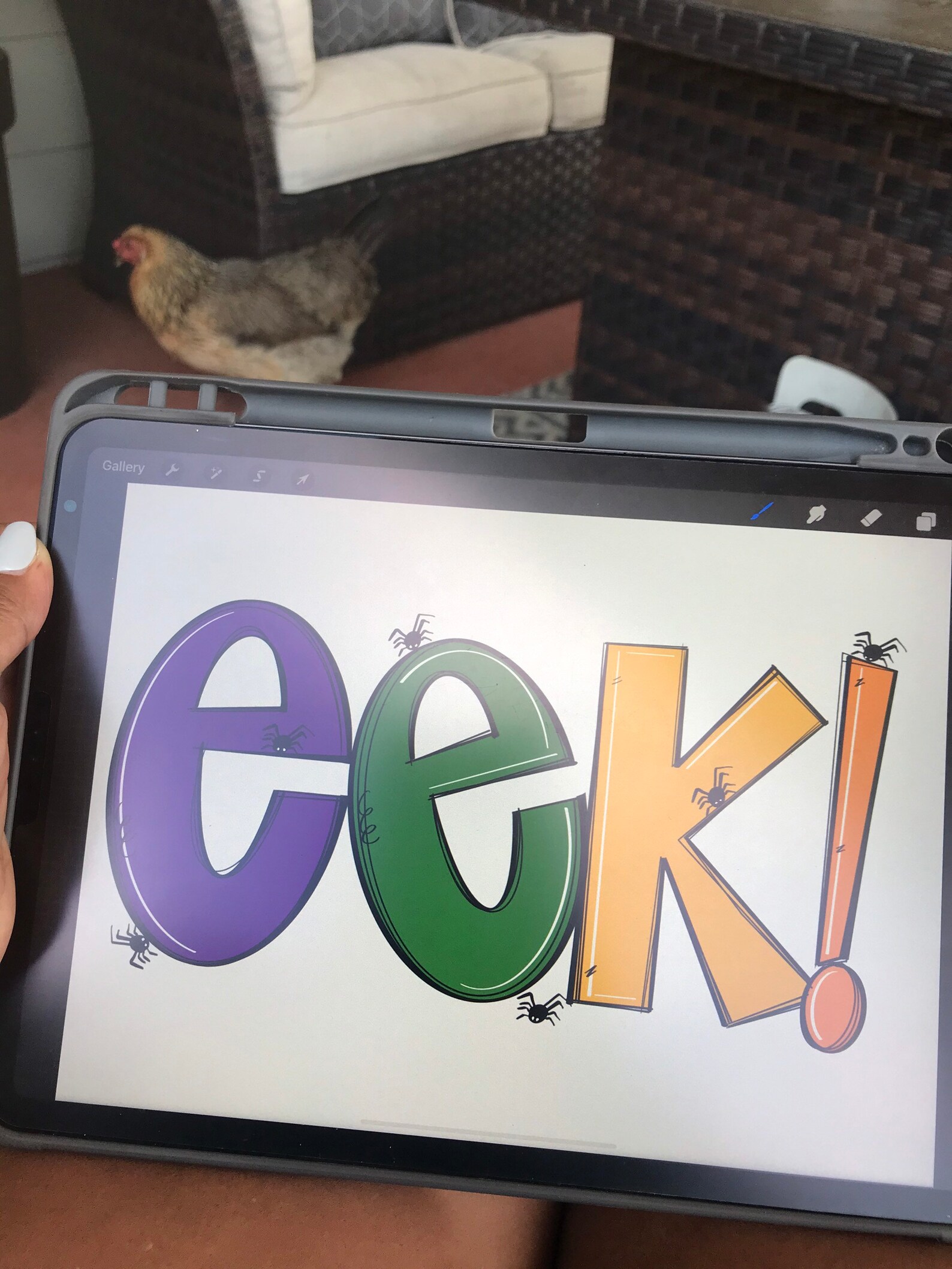 Eek/spiders/halloween/png/sublimation/digital Download Hand | Etsy