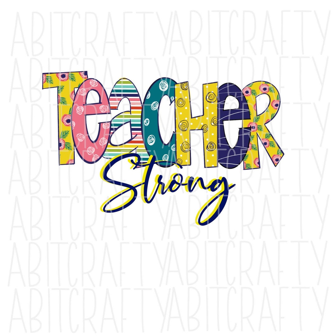 Teacher PNG, Sublimation/digital Download, Cricut, Silhouette - Etsy