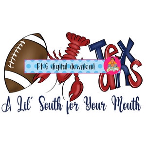 Crawfish, Football & South Png, Sublimation, Crawfish Sublimation ...