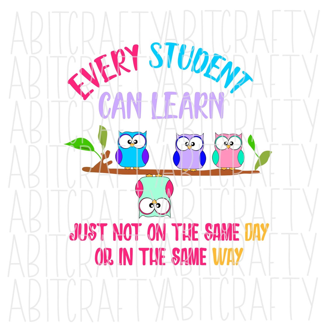 Student Owls Svg/png/sublimation/digital Download, Vector Art ...