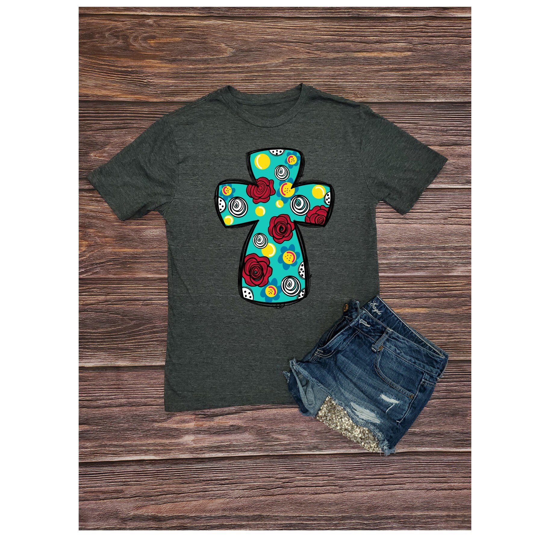 Cross Png Sublimation Digital Download Hand Drawn | Etsy