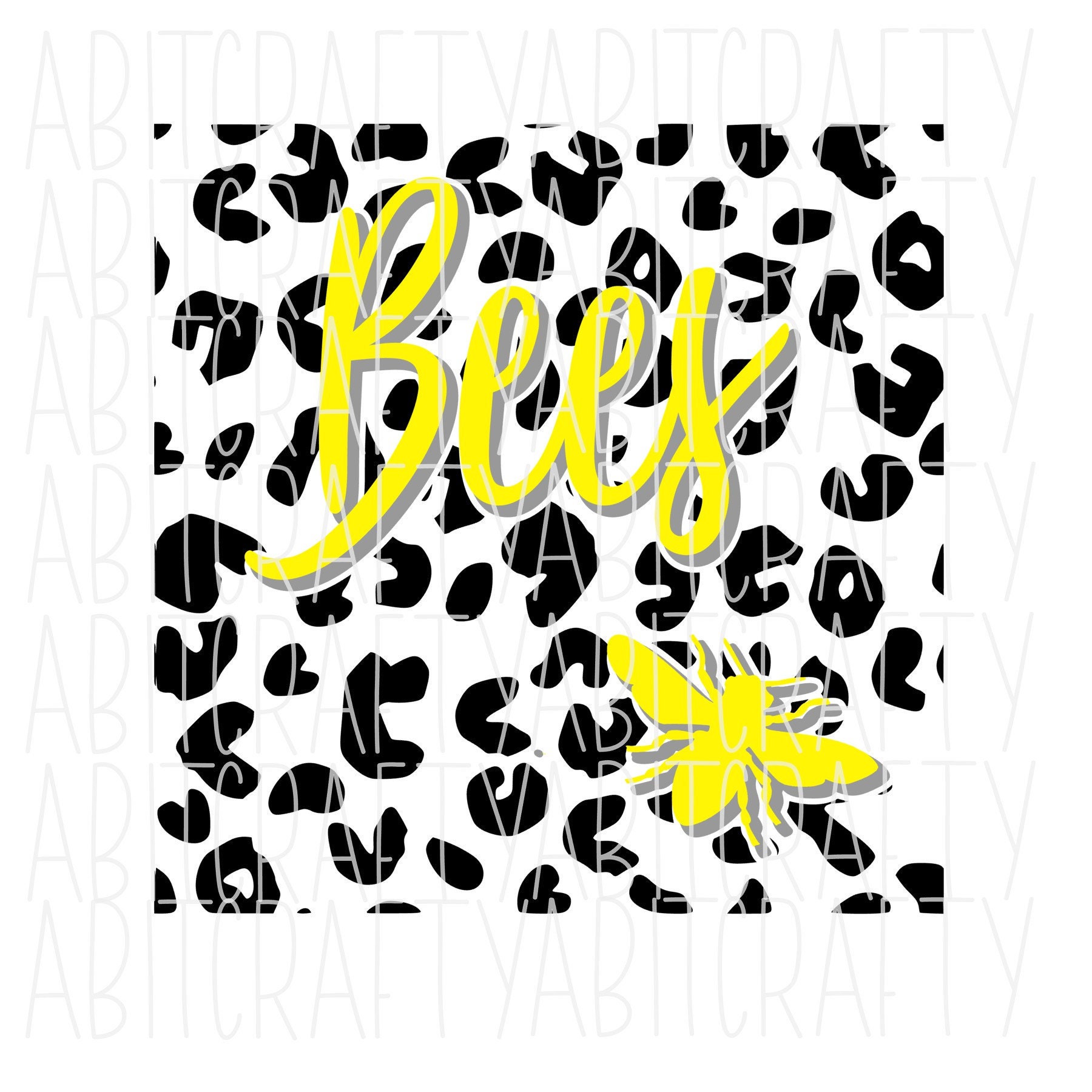 Cheetah Bees Svg Png/mascot/digital Download/sublimation 2 | Etsy