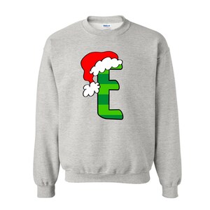 Letter E/mascot/team/initial/christmas/monogram/xmas/santa Hat Svg/ Png ...